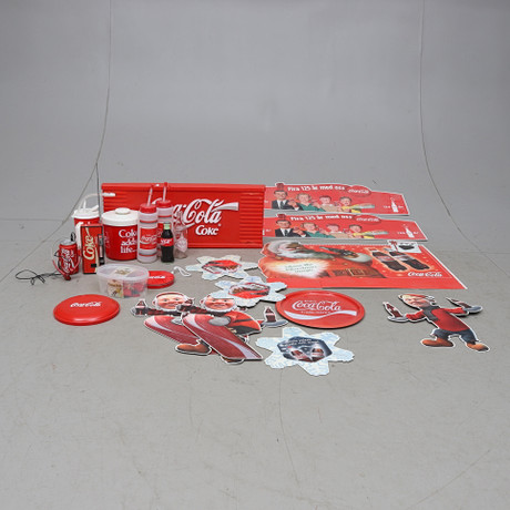 PARTI REKLAMFÖREMÅL, Coca-Cola, 1900-/2000-tal. Övrigt - Övrigt - Auctionet