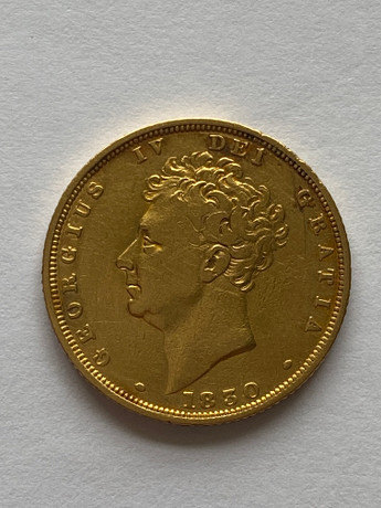 A GEORGE IV SOVEREIGN, 1830. Coins, Medals & Stamps - Coins & Banknotes ...