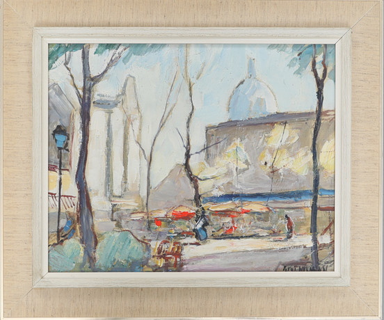 KNUT NORMAN. olja på pannå, signerad Knut Norman. Konst - Måleri ...