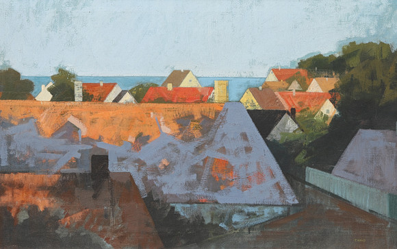 JACQUES ZADIG. Oil on canvas, signed. Art - Paintings - Auctionet