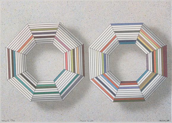 BECK & LJUNG. Titled, computer ink plot no 227/275, signed and dated ...