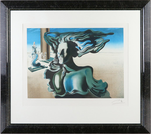 SALVADOR DALÍ. Litografi, EA "Drømmen", signeret. Kunst - Grafik ...