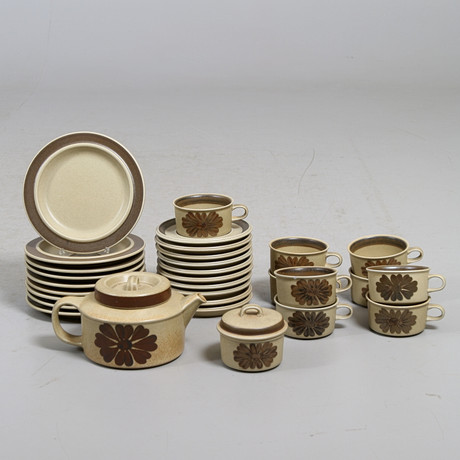 TEA SET PARTS, 20 pieces, "Tunturi", Olga Osol / Ulla Procopé ...
