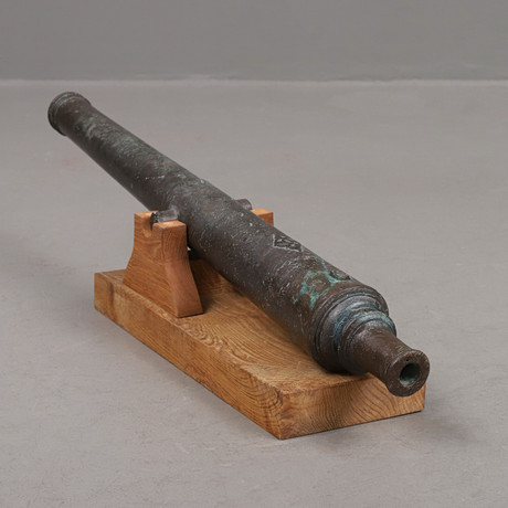 KANON, brons, 17-1800-tal. Vapen & Militaria - Övrig militaria - Auctionet