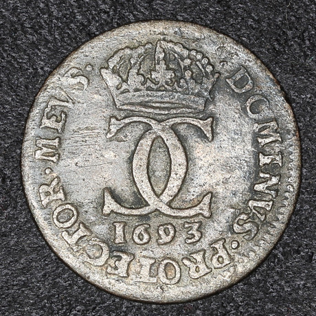 5 Öre - Karl XI & Karl XII, 1693, silver (detta mynt från Karl XI ...