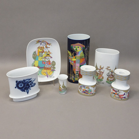 ROSENTHAL, PORCELAIN, SEVEN PIECES. Ceramics & Porcelain - European ...