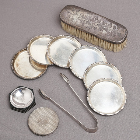 PARTI SILVER. 10 delar, bland annat GAB. Silver & Metall - Silver ...