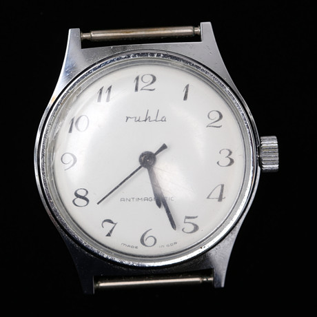 RUHLA ANTIMAGNETIC, rannekello, manuaali, 1900-luvun toinen puoli ...