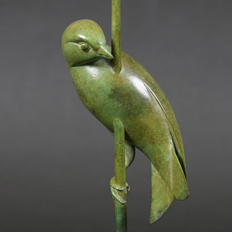 GEOFFREY DASHWOOD (BRITISH B 1947) - LIMITED EDITION BRONZE SCULPTURE ...