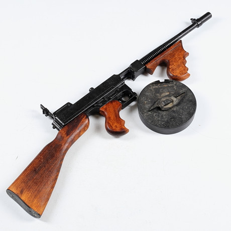 AUTOMATGEVÄR, replika, "Tommy Gun", m/1928, No 2753, Made in Spain ...