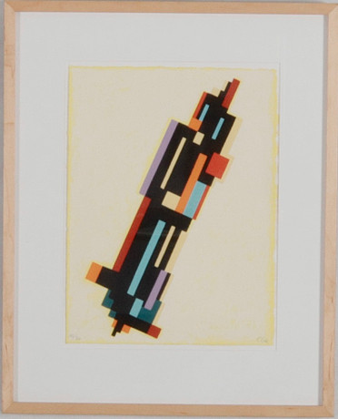 CLAES-GÖRAN KARLSSON. Färglitografi. Konst - Grafik - Auctionet