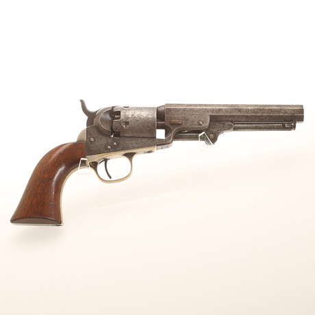 BLOCK LOCK REVOLVER, Colt, Pocket 1849, USA, 1856. Weapons & Militaria ...