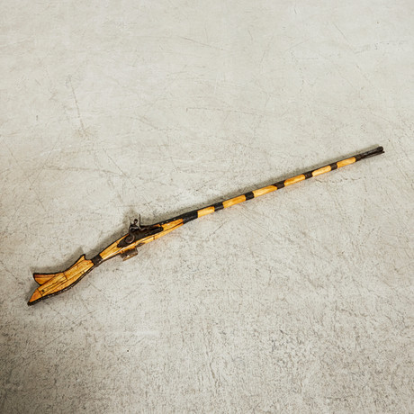 SNAPLOCK RIFLE, North Africa, 19th century, most of the rifle with ...