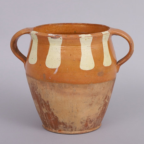 KRUS, 1800-tal, hänklar, delvis glaserat, lergods. Keramik & Porslin ...