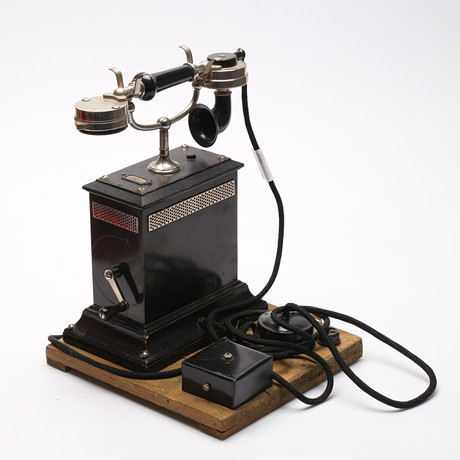 TELEFON, Telegrafverkets verkstad, Nynäshamn, 1900-talets första hälft ...