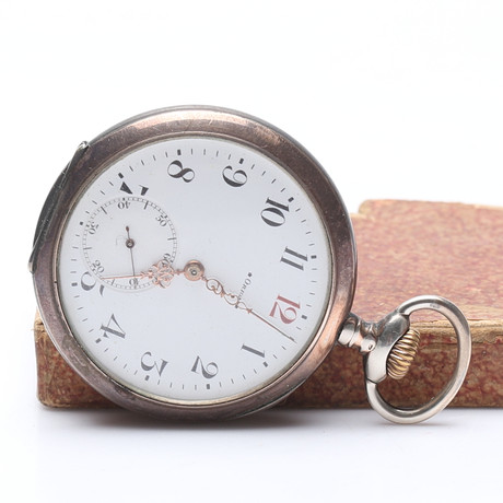 POCKET WATCH, silver, Orion. Clocks & Watches - Pocket & Stop Watches ...