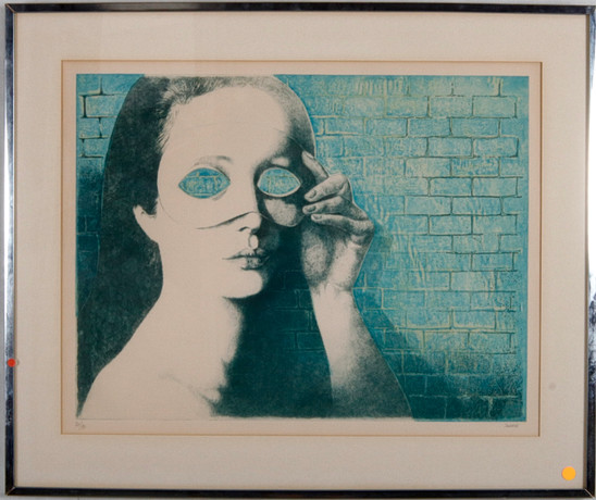 CLAUDE SERRE. Color lithograph. Art - Engravings & Prints - Auctionet