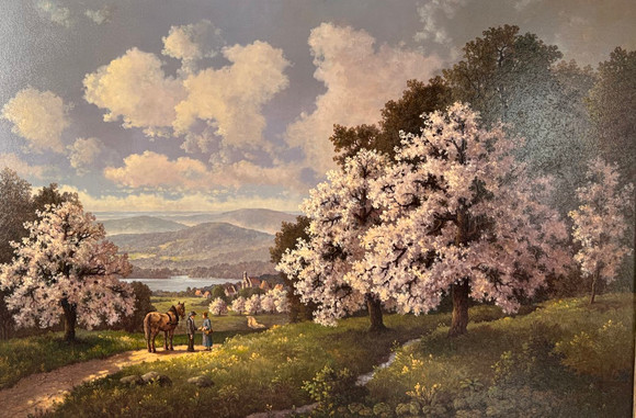 RAINER MAXIMILIAN RUDOLF (1931). Oil on panel, Spring Awakening. Art ...