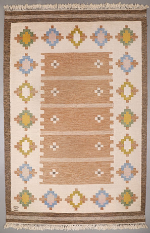 ELSA EKHOLM. Matta, rölakan, signerad EE. Mattor & Textil - Mattor ...