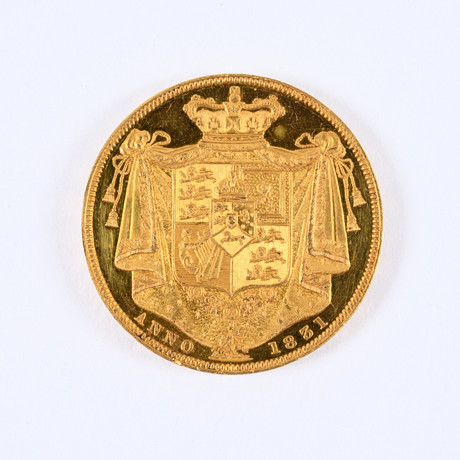 A WILLIAM IV GOLD PROOF TWO POUND COIN. Coins, Medals & Stamps - Coins ...