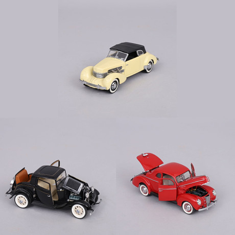 MODELLBIL, 3 st, Franklin Mint. Leksaker - Leksaker - Auctionet