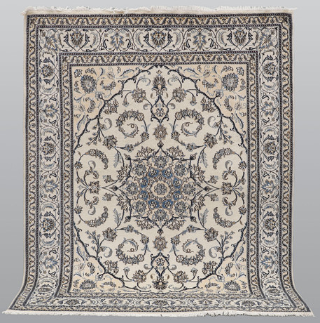 MATTA, persisk, Nain, part silk. 264 x 203. Mattor & Textil - Mattor ...