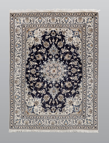 MATTA, persisk, Nain, part silk. 203 x 148. Mattor & Textil - Mattor ...