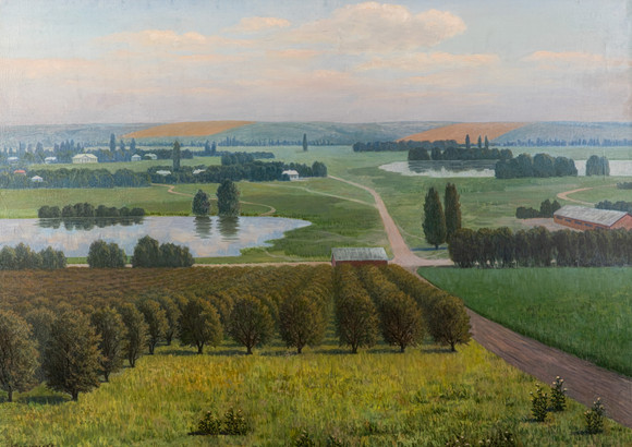 VALENTIN VLADIMIROVICH FILIPENKO (1935-2013). Ukrainian landscape. Art ...