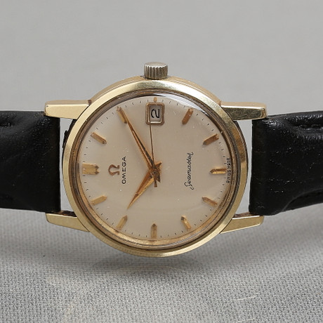 OMEGA, Seamaster, armbandsur, manuell, cal 610, stål / doublé ...