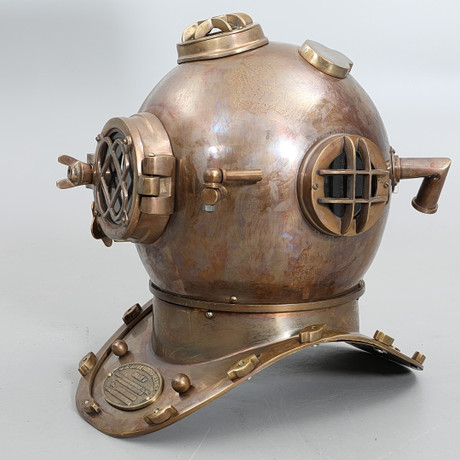 DIVING HELMET, metal, replica, "US navy diving helmet", replica, 2000s ...
