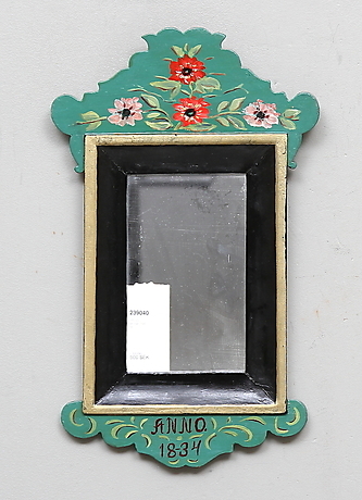 MIRROR, folklore, 19th century. Mirrors - Auctionet