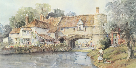 ERIC RICHARD STURGEON (BRITISH, 1920-1999). THE WATER GATE. Art ...