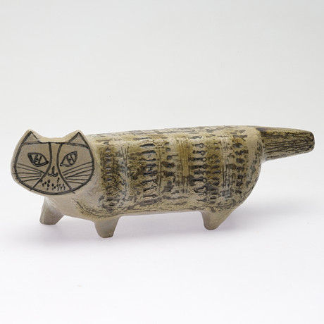 LISA LARSON. Figurin, keramik, Katt, ur serien Stora Zoo. Gustavsberg. Keramik & Porslin ...