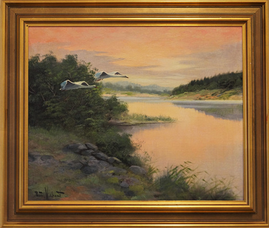 BERTIL WIDBRANDT. oil on canvas, signed. Art - Paintings - Auctionet