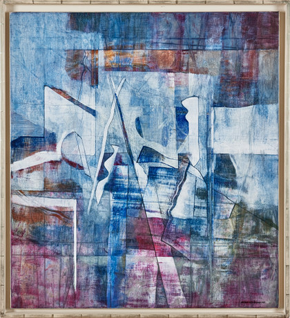 ANDERS ÖSTERLIN. Komposition, olja på duk, 81x73 cm. Konst - Måleri ...