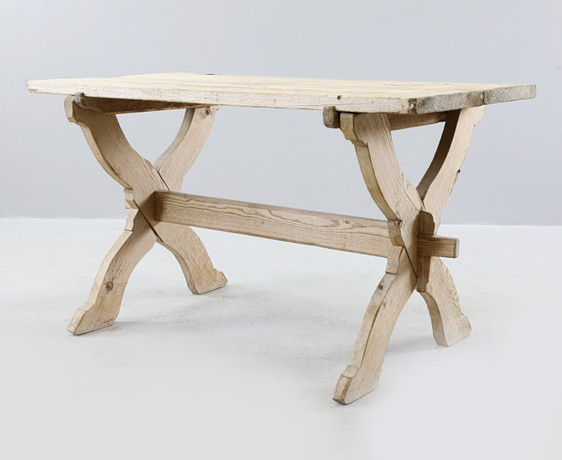 BOCKBORD, allmoge, Hälsingland, 1800-tal. Allmoge - Möbler - Auctionet