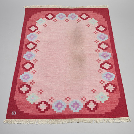 MATTA, röllakan, Elsa Ekholm, signerad EE. Mattor & Textil - Mattor ...