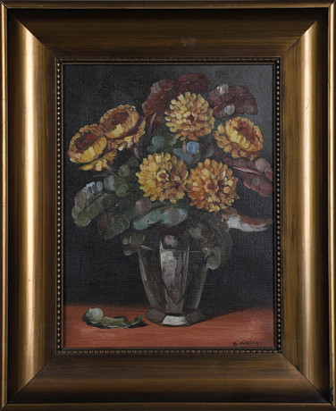 HJALMAR HILDING. Olja på duk, signerad. Konst - Måleri - Auctionet