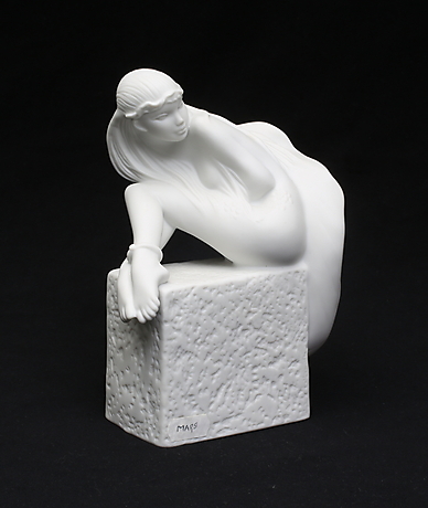 CHRISTEL MAROTT. Figurine, porcelain, "Zodiac", Royal Copenhagen, 2000s ...