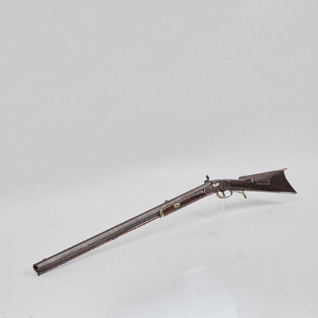 PSJ & Co., rifle / muzzleloader rifle, around 1850. Weapons & Militaria ...