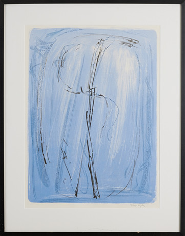 HARALD LYTH. Utan titel, färglitografi, 56 x 42 cm. Konst - Grafik ...