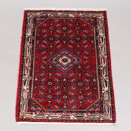 MATTA, handknuten, Zaghe, Helge Hamnert, 148 x 108 cm. Mattor & Textil ...