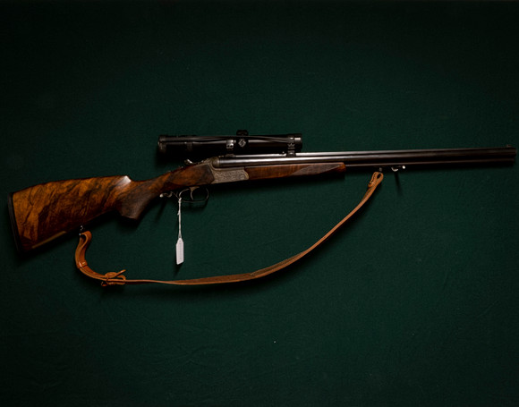 Merkel m/95S kal. 20 7x57R #288377. Licensvapen - Drilling - Auctionet