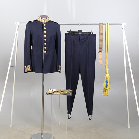 UNIFORM w / 1886 WITH ACCESSORIES, SWEDEN. Weapons & Militaria - Armour ...