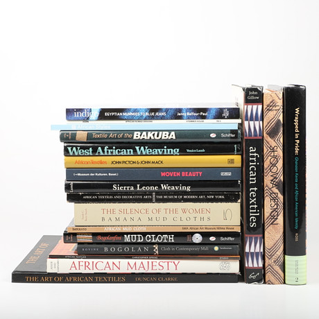 BOOKS, 19 volumes, African textiles. Books, Maps & Manuscripts - Books ...