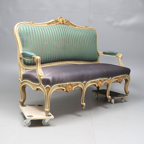 SOFFA, stil rokoko, tidigare 1900 tal. Möbler - Soffor & Sittgrupper ...