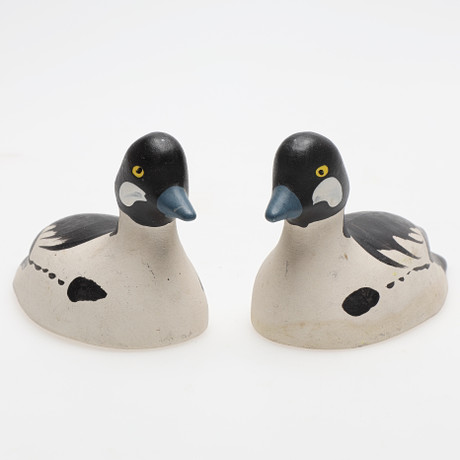 KARL ARTHUR FREDRIKSSON. Vettar, a pair, ceramics, signed KAF. Ceramics ...