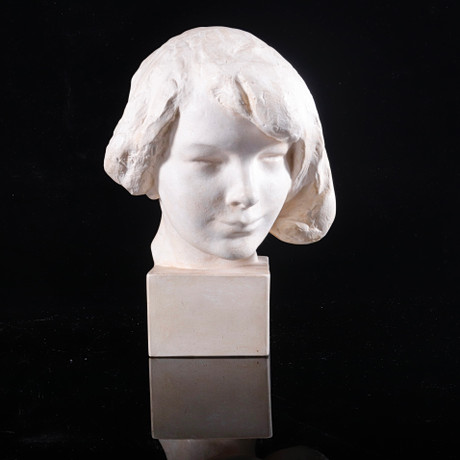 CARL ELDH. Sculpture, plaster. Art - Sculptures & Bronzes - Auctionet