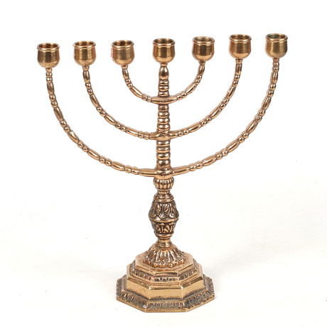 LJUSSTAKE, 7-armad, Malm. 1900-tal. Belysning & Lampor - Ljusstakar ...