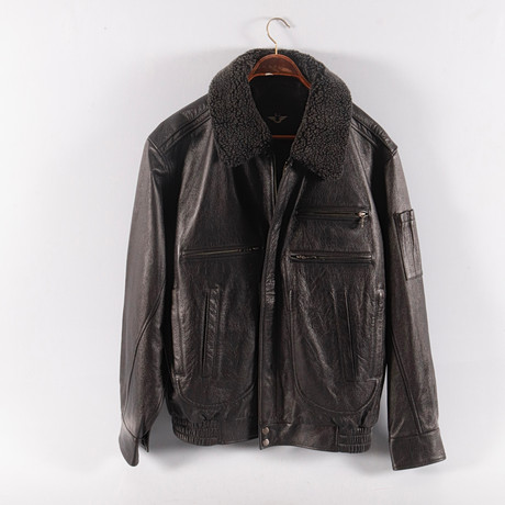 LOCOMOTIVE JACKET, leather, SJ, 1900s. Vintage & Designer Fashion ...